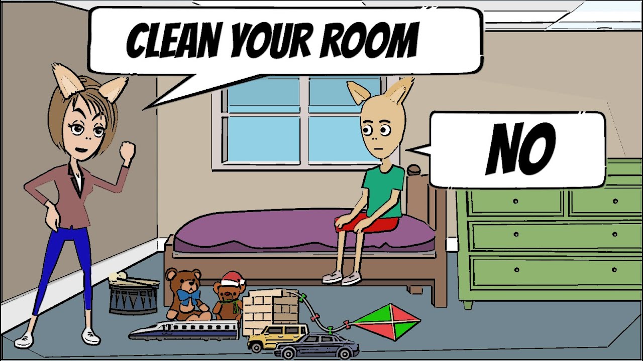 Joseph Refuses To Clean His Room / Grounded - YouTube