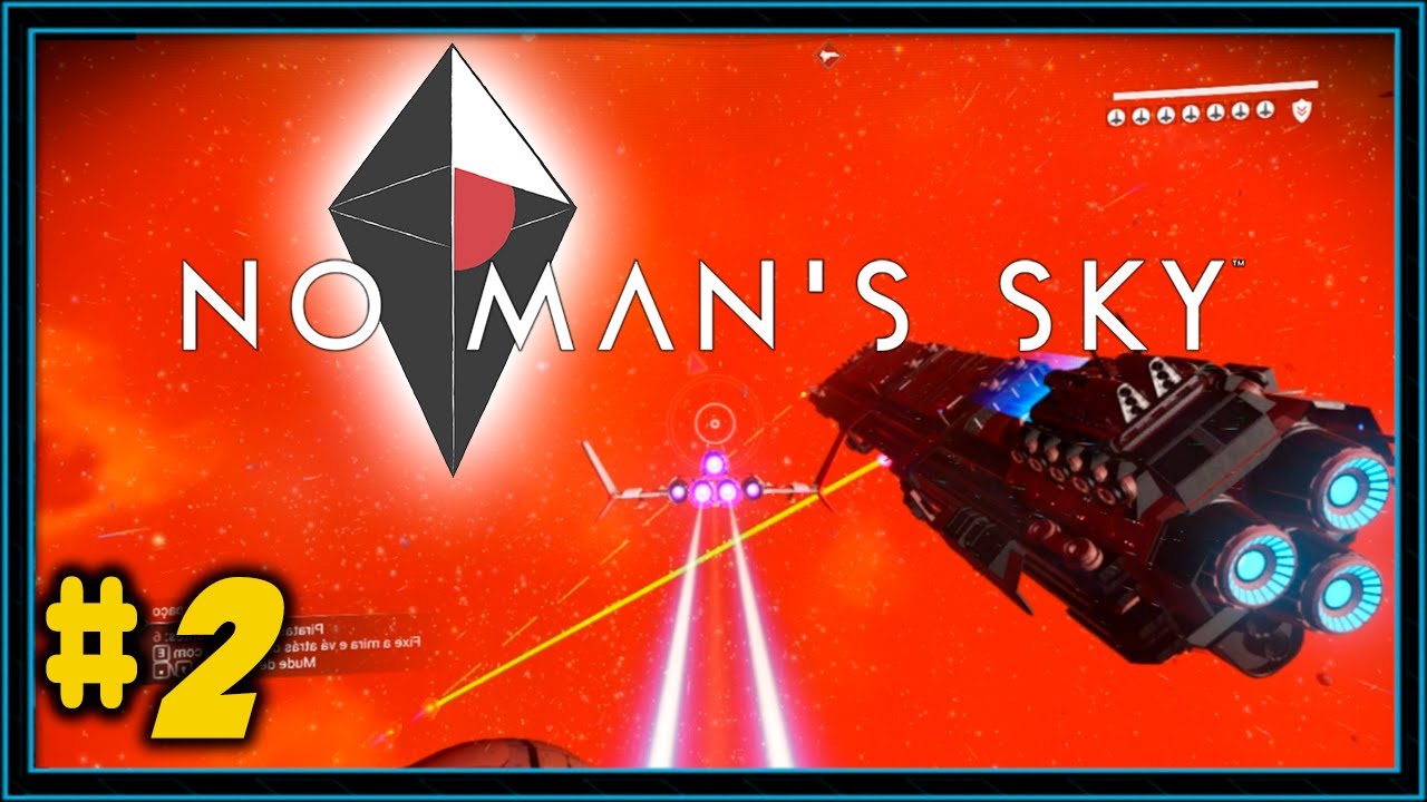 No Man's Sky Primeira Batalha da Nave Cargueira Ep#2 - YouTube