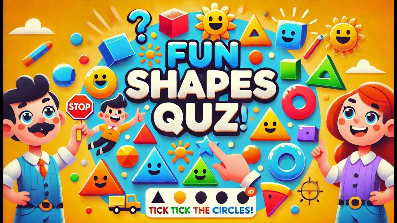 Learn Shapes|Quiz for kids|Shapes for kids|Educational Video for ...