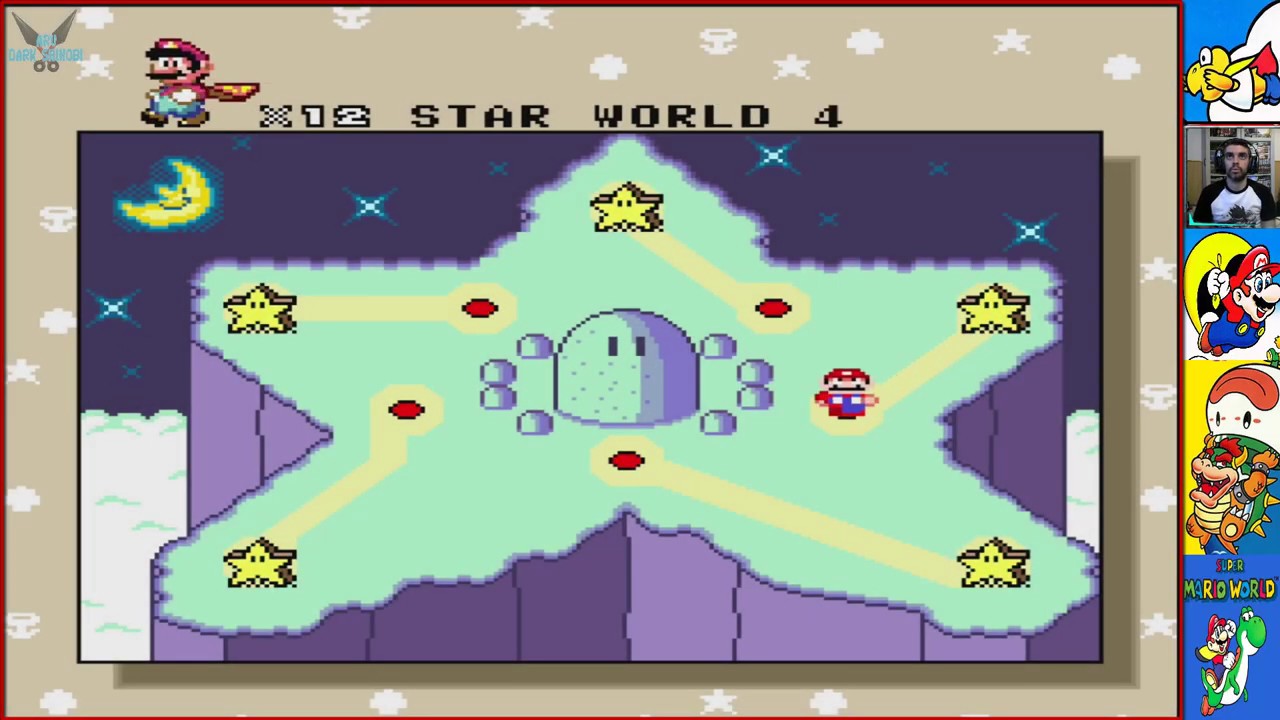 SUPER MARIO WORLD "Star Road - Star World 4" [SUPERNINTENDO] #31 - YouTube