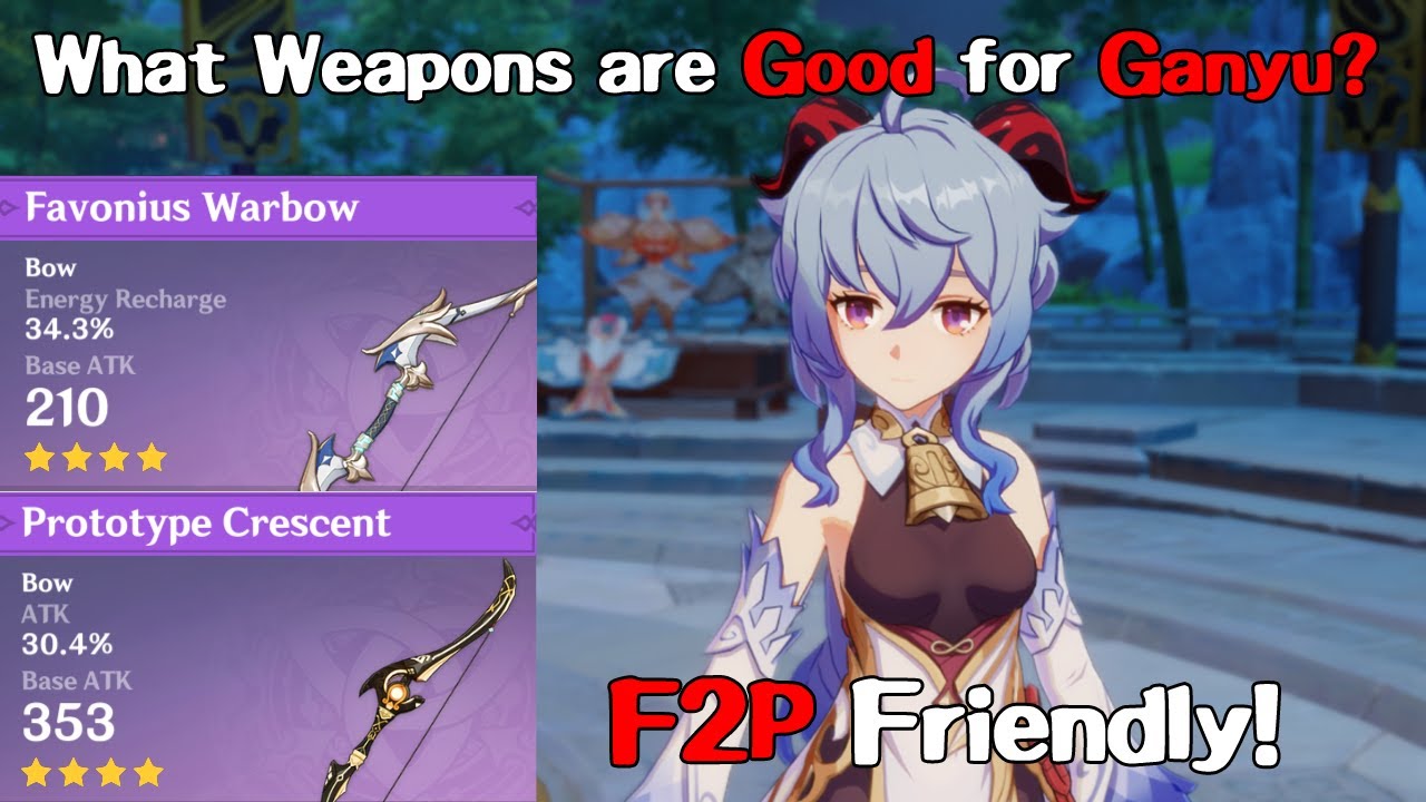 What Weapons are Good For Ganyu? (Genshin Impact) - YouTube
