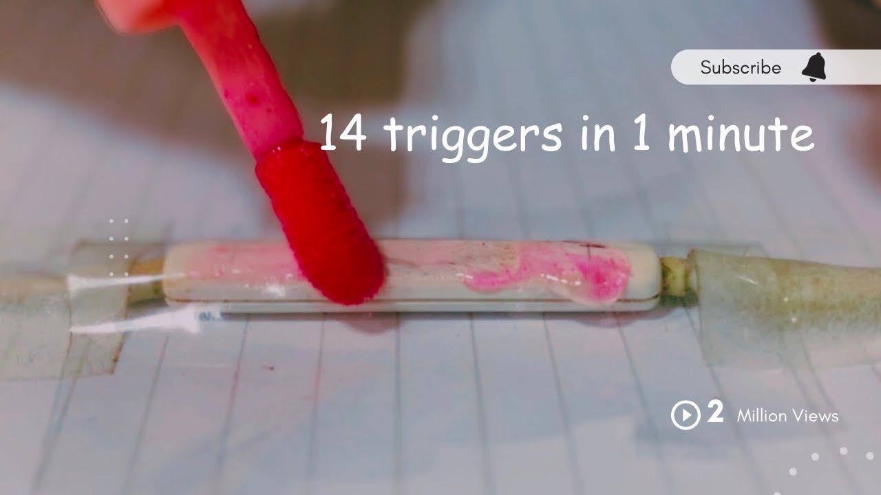 14 triggers in 1 minute | Makeup triggers | changing triggers fast ...