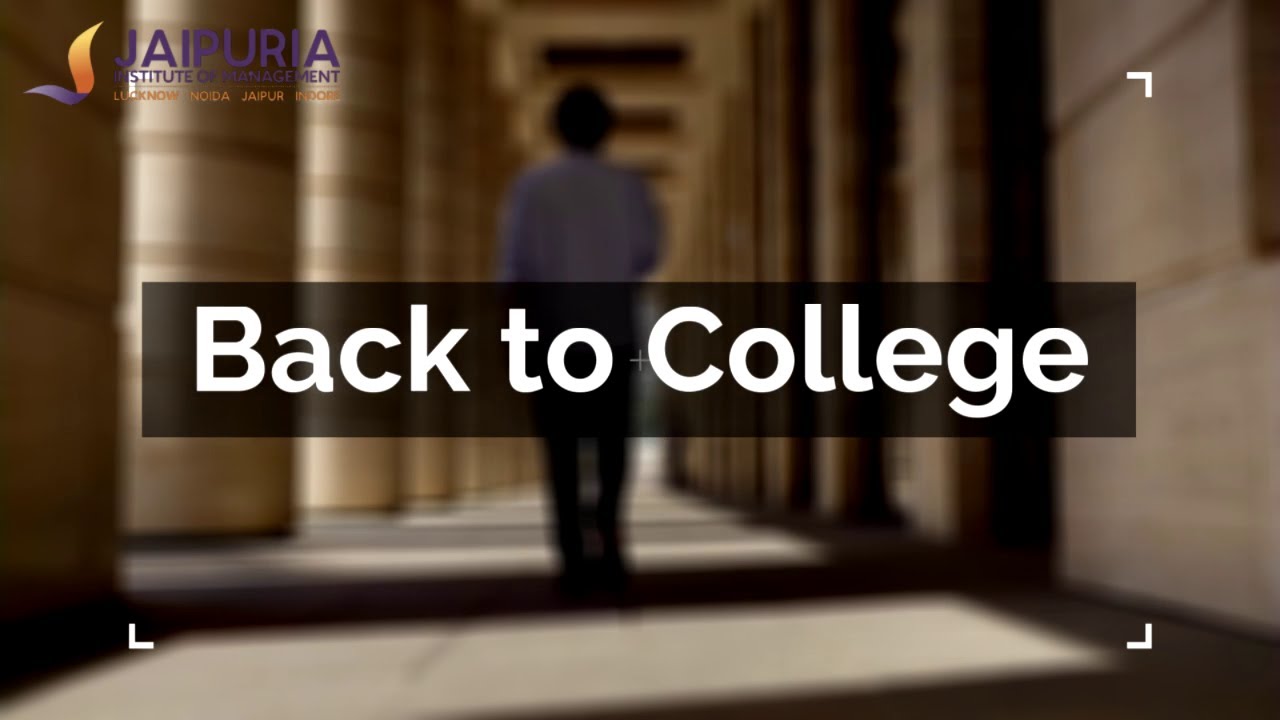 Back to College | College Reopening - YouTube