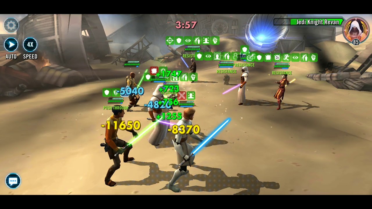 SWGOH: REVAN VS REVAN TW - YouTube