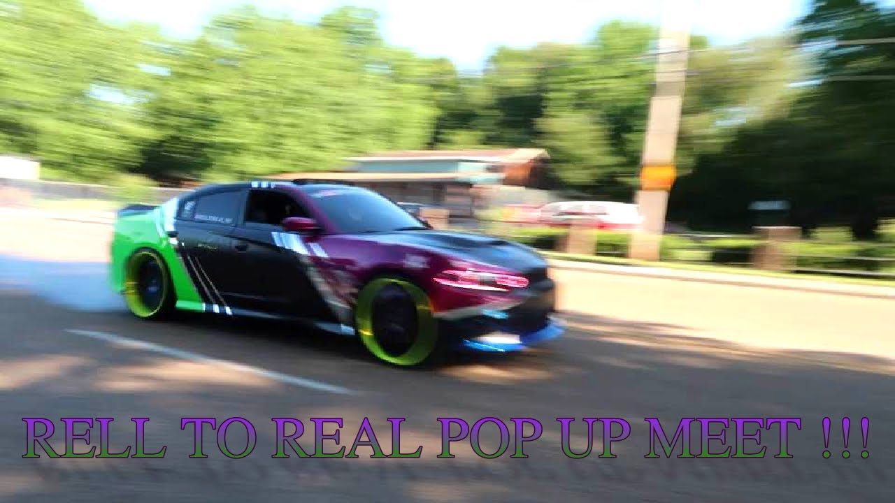 RELL TO REAL POP-UP CAR MEET IN MEMPHIS ‼️ ( MUST WATCH ️CRAZY MEET ...