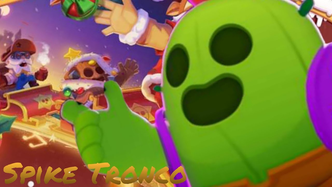 Compramos la Skin de Spike Tronco en Brawl Stars | Dessins V - YouTube
