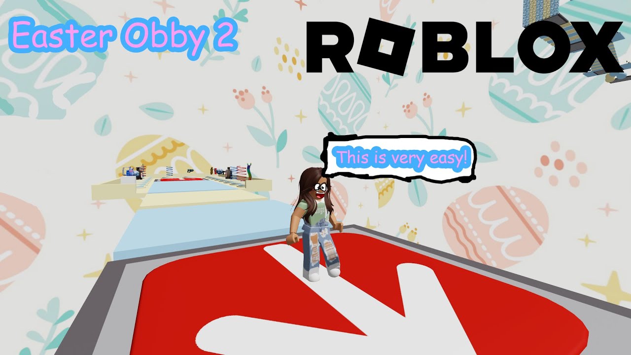 Roblox Easter Obby 2! Can we make it? - YouTube