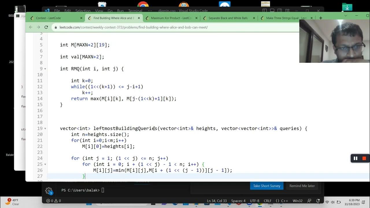 Leetcode weekly contest 372 - YouTube