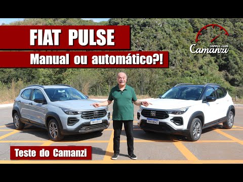 Fiat Pulse 1.3 manual ou automático?! Qual a melhor escolha? - TesteDoCamanzi