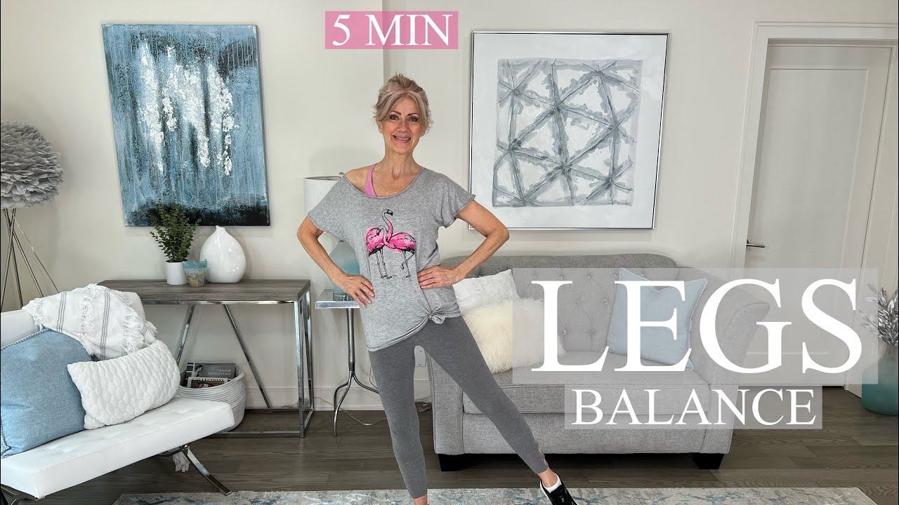 5 MIN LEGS WORKOUT! (STANDING) - YouTube