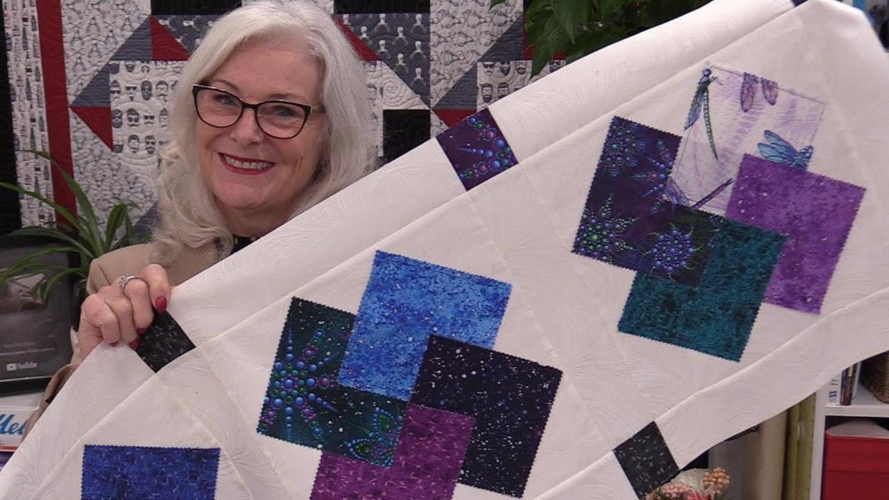 Using a Trick to make Card Trick Quilt Block - YouTube