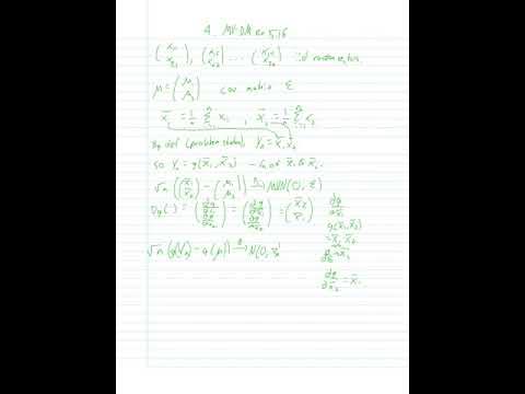 STAT3101: Multivariate Delta Method 2 - YouTube