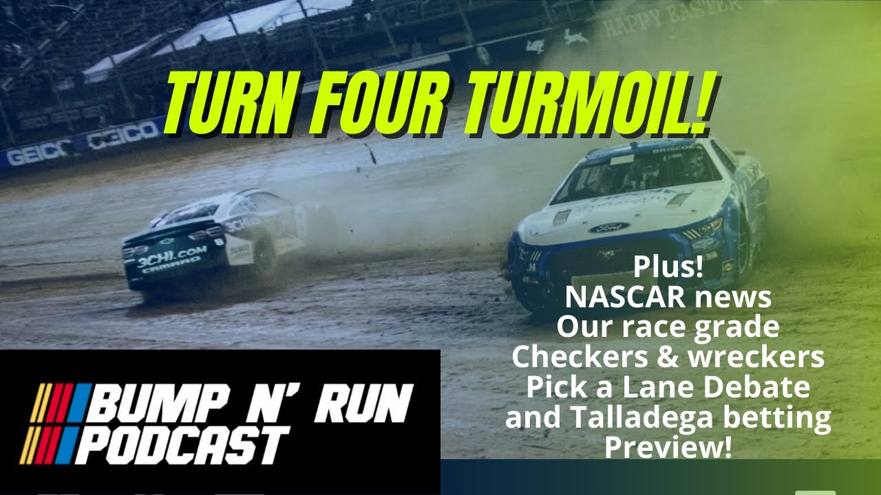 Bump N' Run Podcast NASCAR at Bristol Dirt, Kyle Backs into win ...