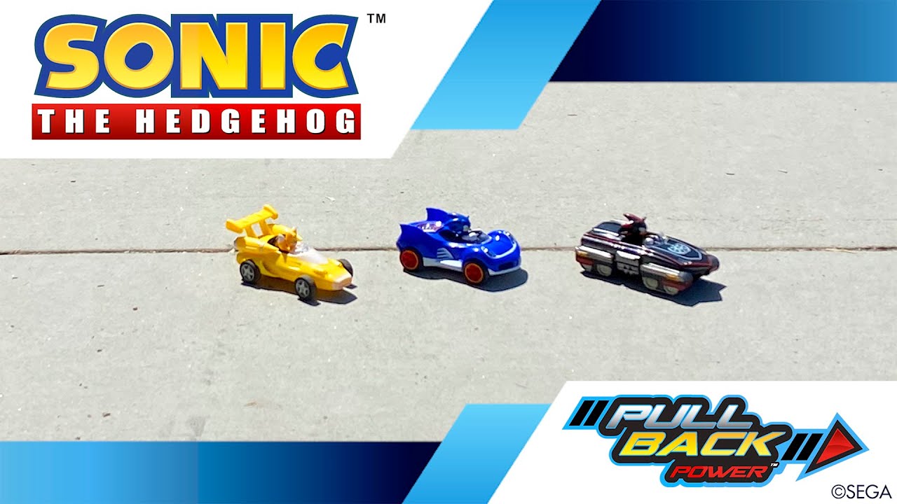 Sonic vs Tails vs Shadow Pullback (Sonic & Sega All-Stars Racing ...