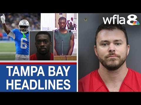 NFL player arrested in Tampa | Ex-MacDill analyst faces murder charge | Tampa news compilation