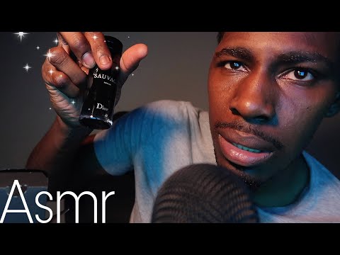 ASMR| cologne unboxing & whisper ramble😴🧠 (INSTANT TINGLES)