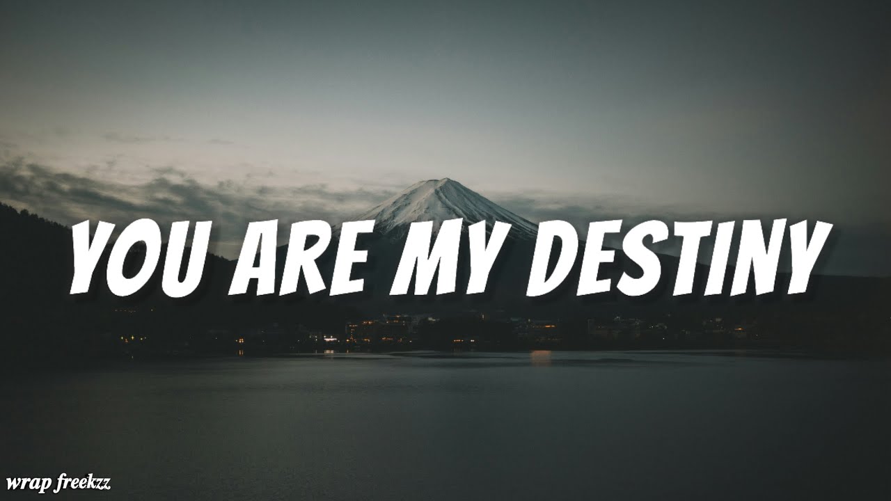 Paul Anka - You Are My Destiny (lyrics) - YouTube