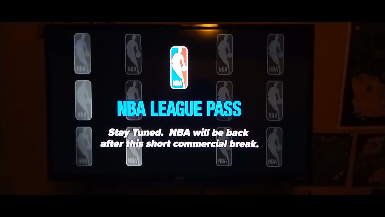 Dish Network NBA League Pass Commercial Break Screen (October 24, 2025 ...