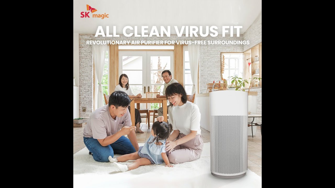SK magic Air Purifier model All Clean Virus Fit - YouTube