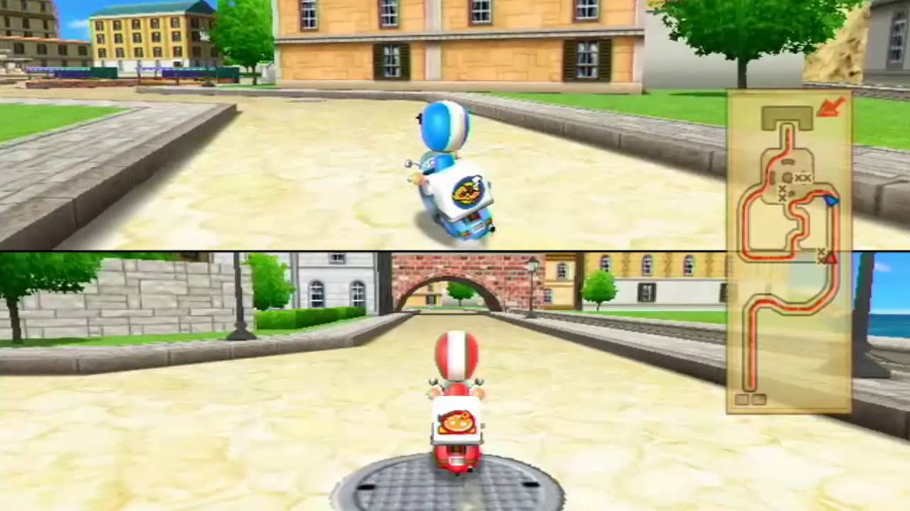 Wii Party Minispiele - Pizza-Flitzer - YouTube