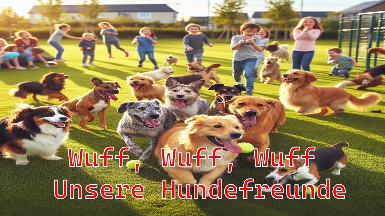 Wuff, Wuff, Wuff Unsere Hundefreunde - Kinderlied - Kindermusik ...