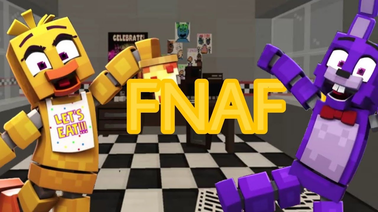 Minecraft How To Build Fnaf 1 - YouTube