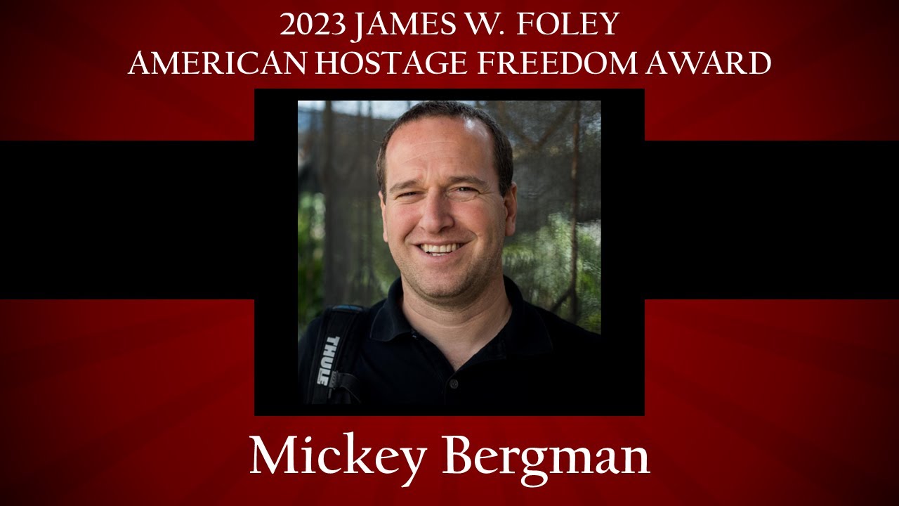 Mickey Bergman - 2023 AMERICAN HOSTAGE FREEDOM AWARD - YouTube