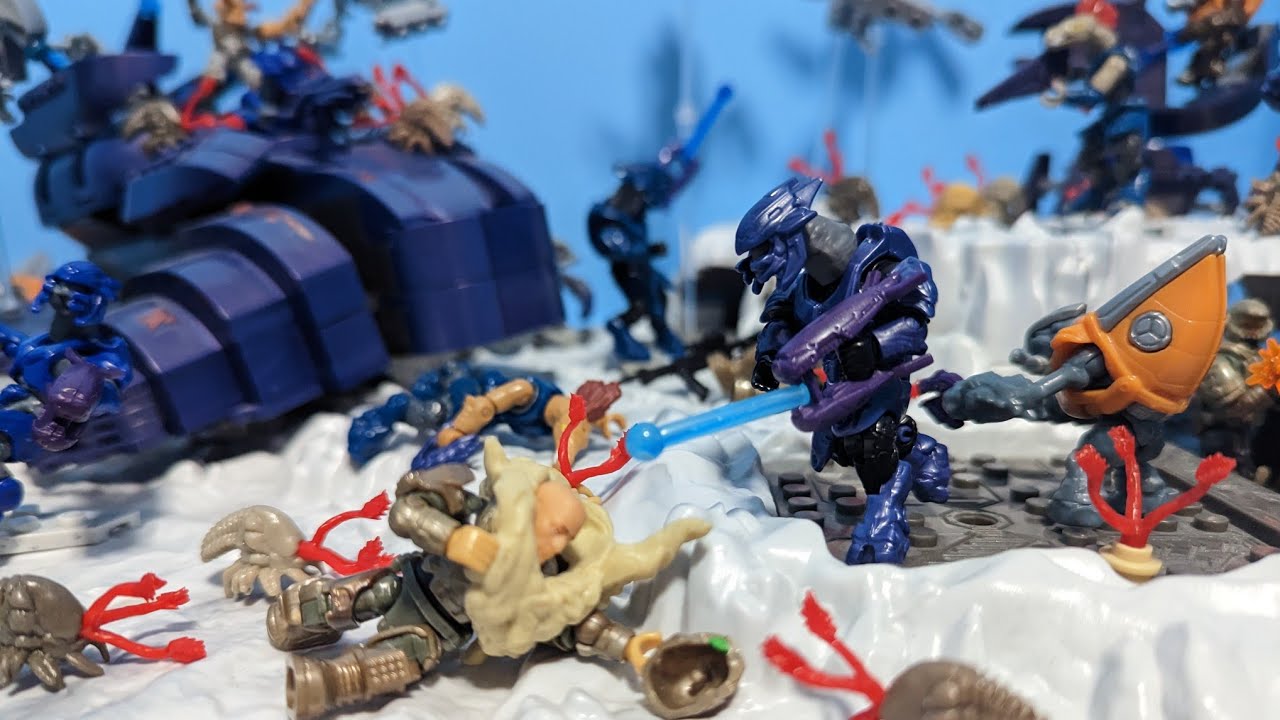 Halo Combat Evolved Diorama (Halo Mega Construx MOC Diorama) Chronicles ...