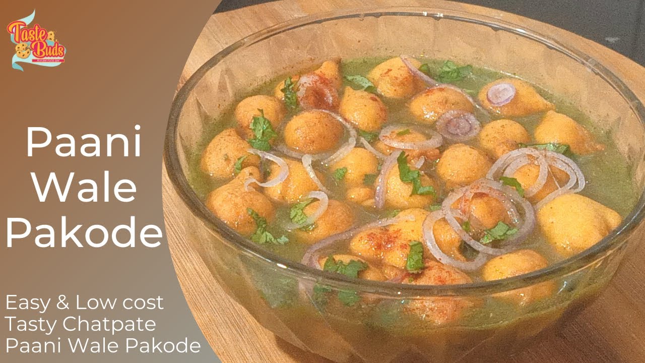 Paani wale pakode | Pani wali phulki | Low cost & Easy iftaar ideas ...