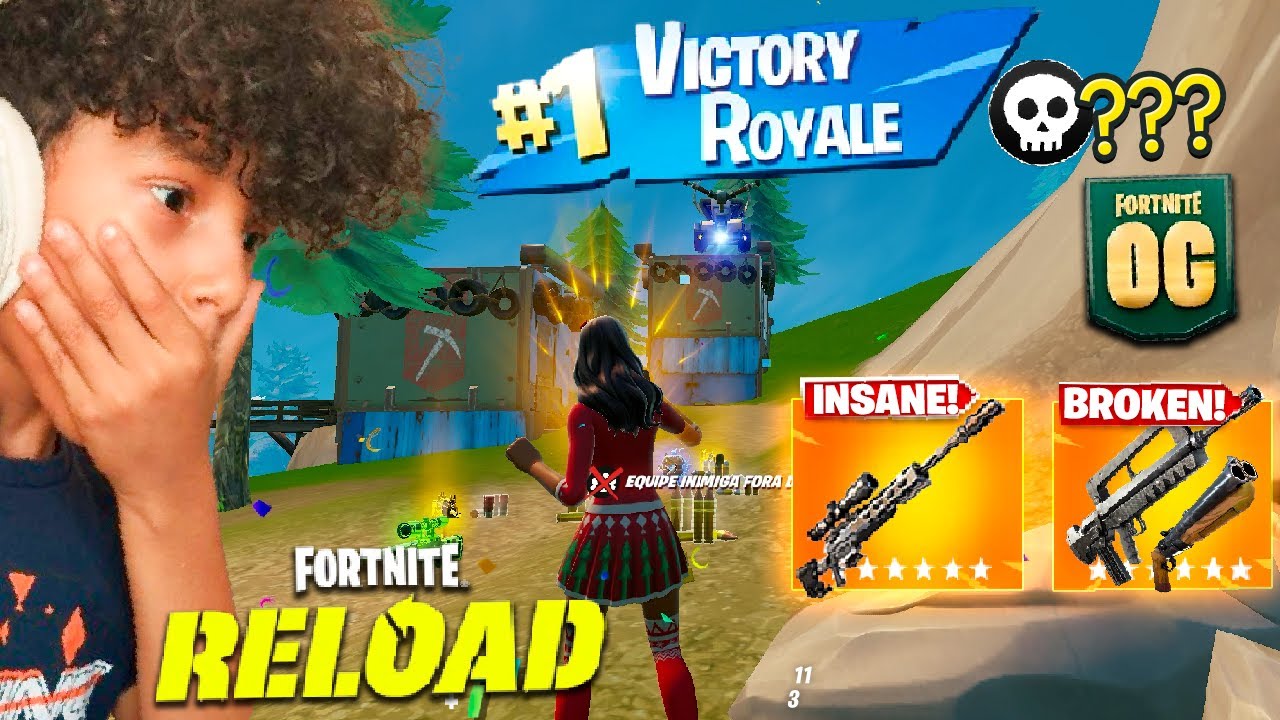 PRODIGY! OG FORTNITE RELOAD HIGH LEVEL GAMEPLAY MOUSE AND KEYBOARD ...