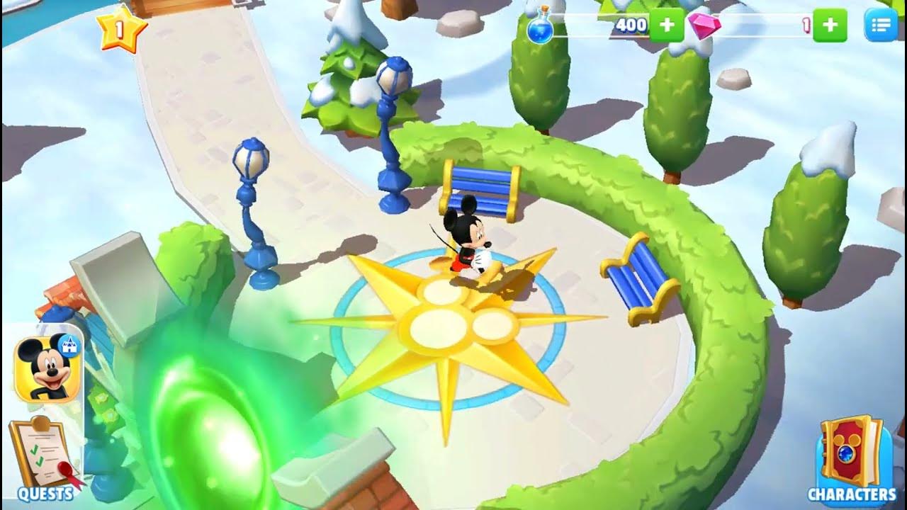 Disney Magic Kingdoms: gameplay part 1 - YouTube