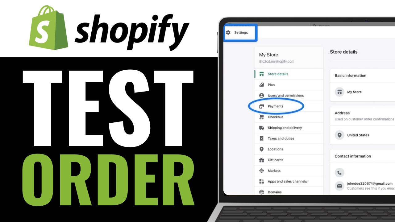 How to Do a Test Order on Shopify 2025 (FULL GUIDE) - YouTube