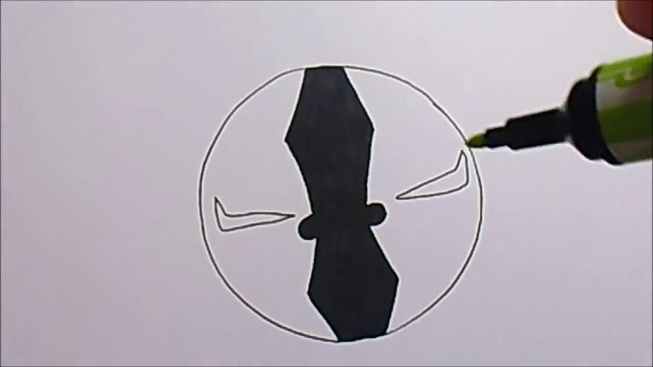 How To Draw Spawn Logo - YouTube