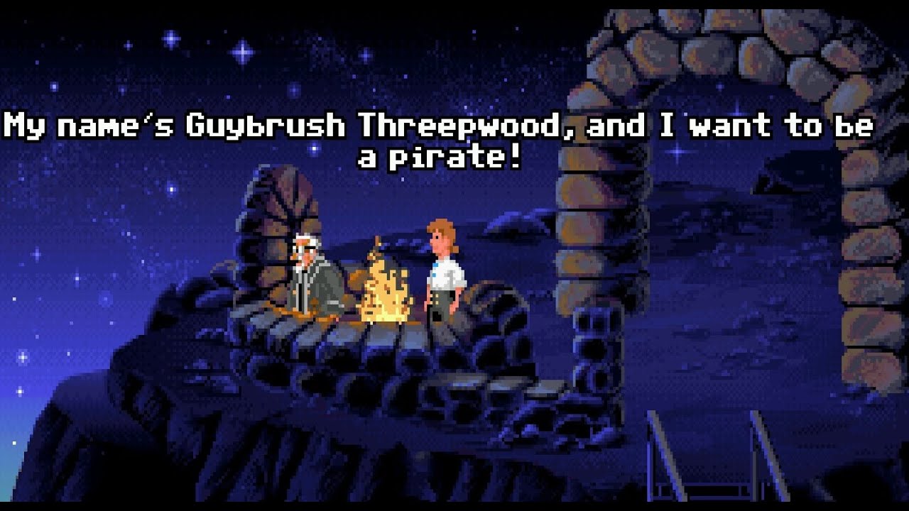 retro MS-DOS games! (it's mostly secret of monkey island) - YouTube