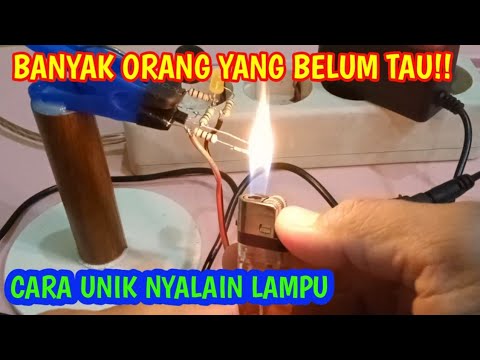 Penemuan alat baru, banyak orang yang belum tau || nyalain lampu pake korek api @astronic4522 ...