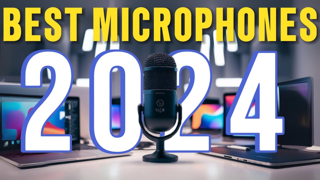 TOP 5 MICROPHONES OF 2024 ~ for recording, streaming, podcast etc ...