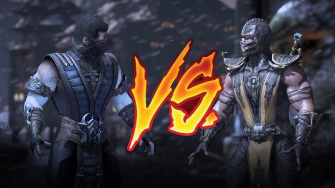 Mortal Kombat XL-Revenant Sub-Zero vs Scorpion (very hard) - YouTube
