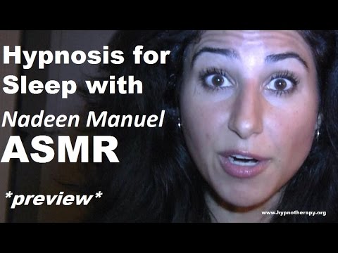 ASMR Hypnosis for Sleep with Nadeen Manuel - Female Stage Hypnotist ...