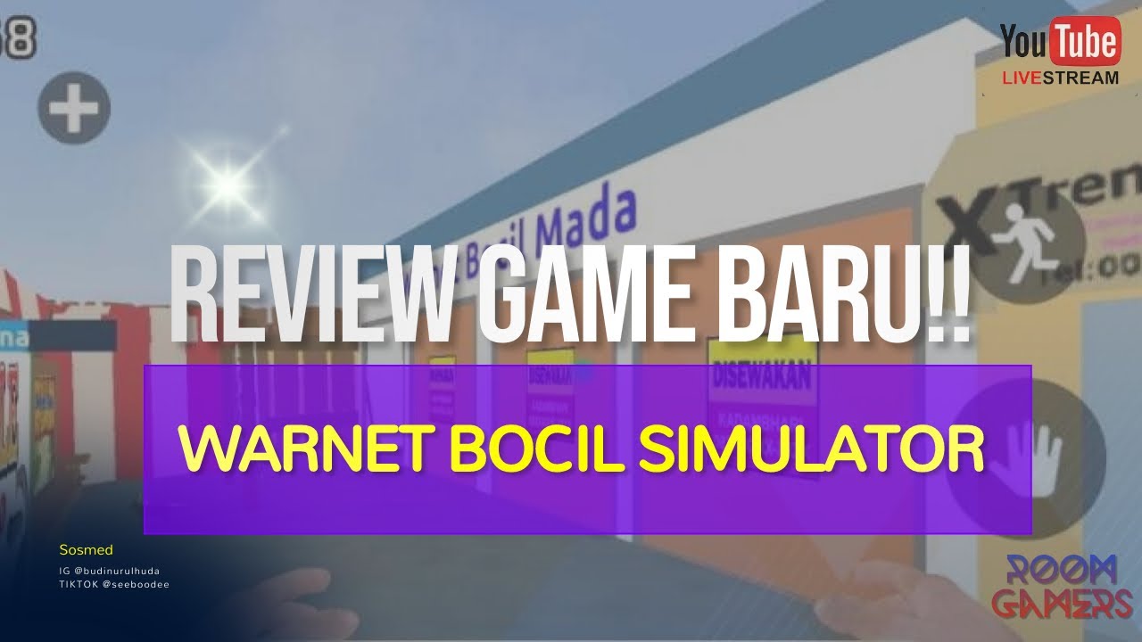 Cobain dan Review Game Terbaru - Warnet Bocil Simulator - YouTube