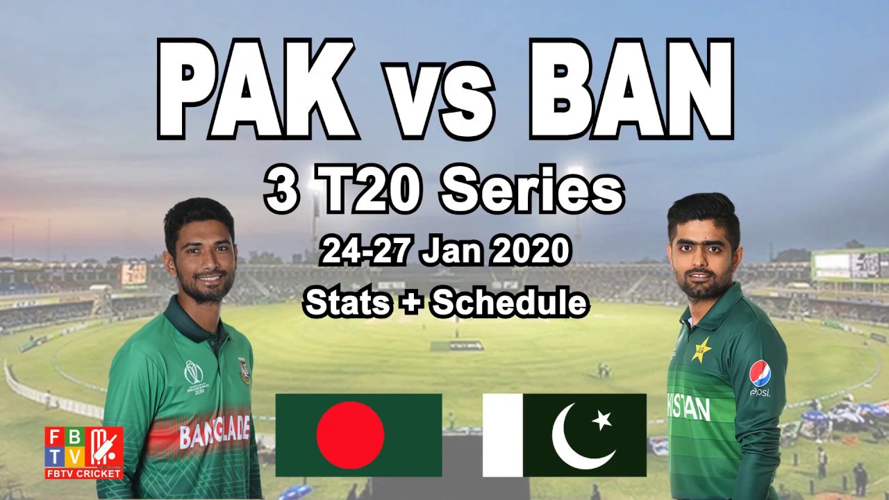 Pak vs Ban T20 - 2020 - Stats and Schedule - YouTube