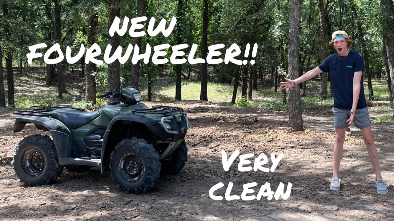 I bought a new fourwheeler(very reliable and clean) - YouTube