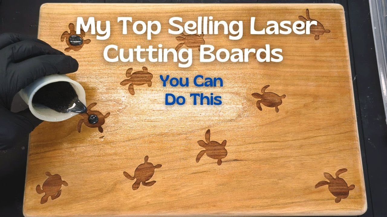 Revealing My Best selling Laser Engraved Cutting Boards Epoxy Resin Revealing My Best selling Laser Engraved Cutting Boards Epoxy Resin