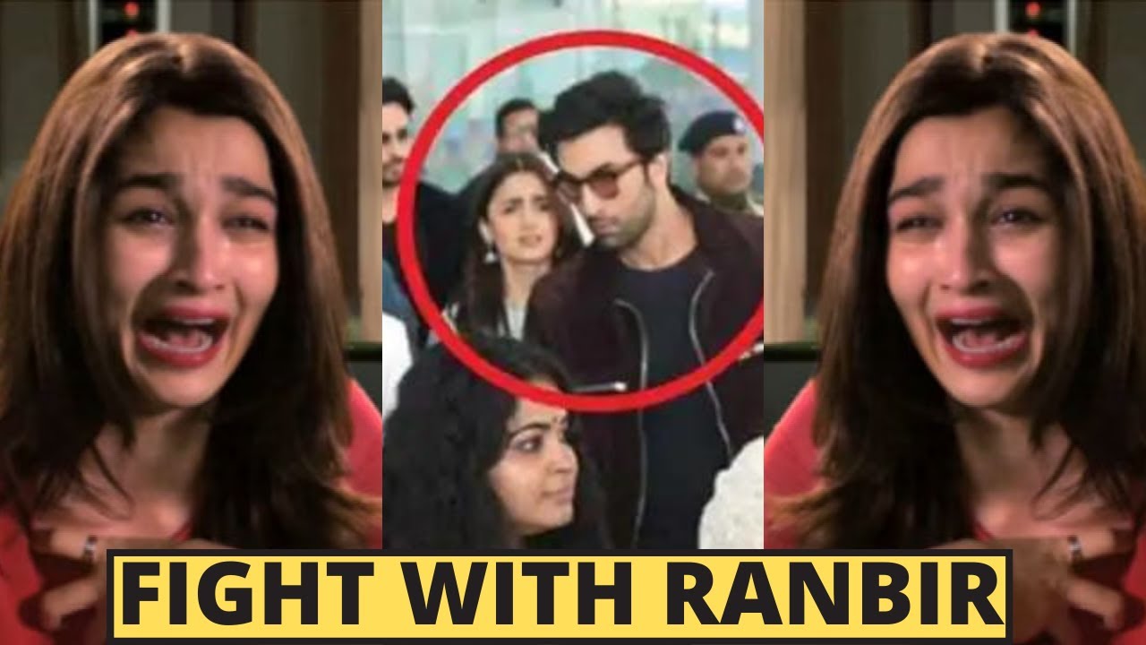 Alia Bhatt Crying After Fight With Ranbir Kapoor And Neetu Kapoor - YouTube
