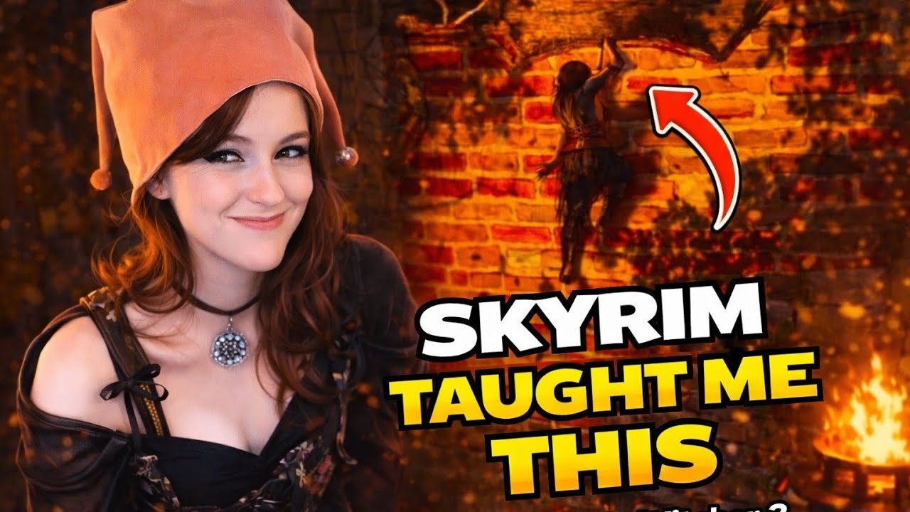 Luality Climbs Her Way In Skyrim Style.. - YouTube