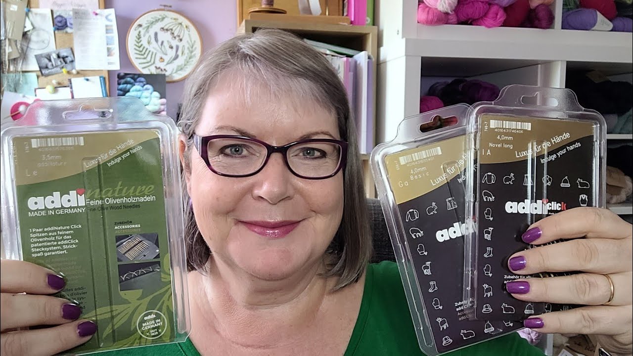 Review of Addi Interchangeable Needles - Novel, Basic & Nature - YouTube