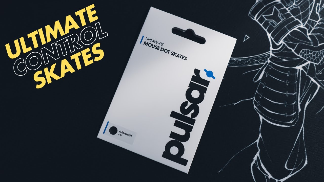 THE BEST CONTROL MOUSE SKATES? PULSAR UHMW-PE DOT SKATE REVIEW - YouTube