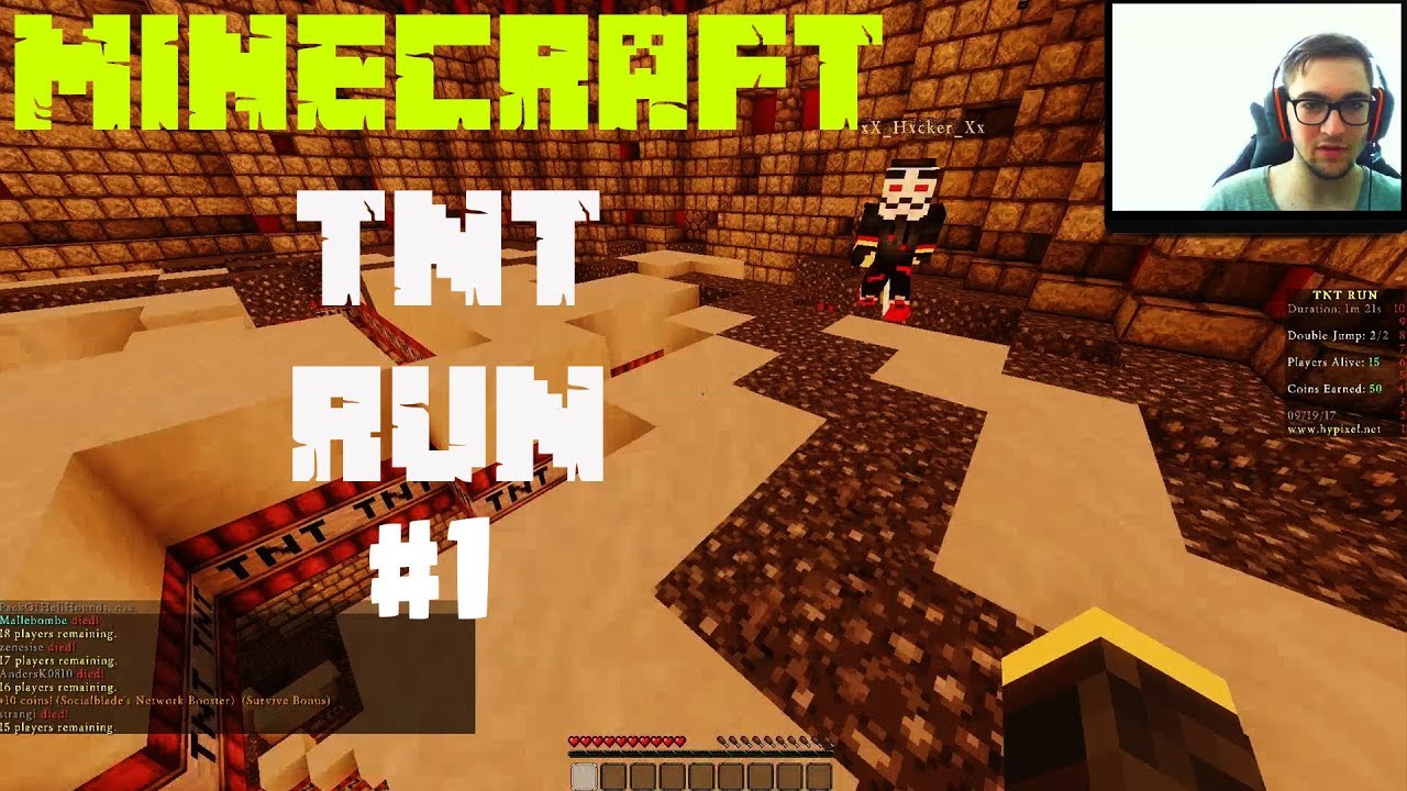 TNT RUN !!! - Minecraft Maps - YouTube