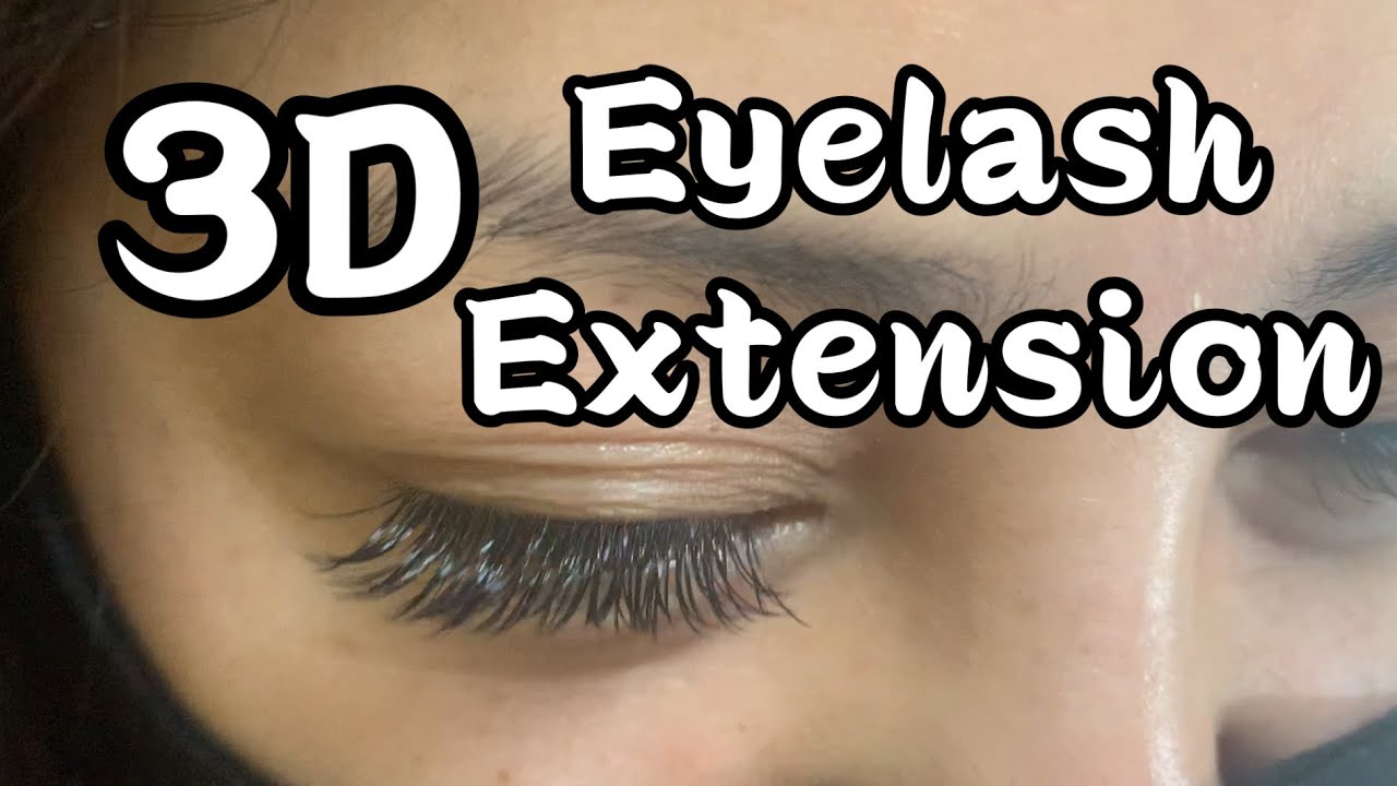3D Eyelash Extension - YouTube