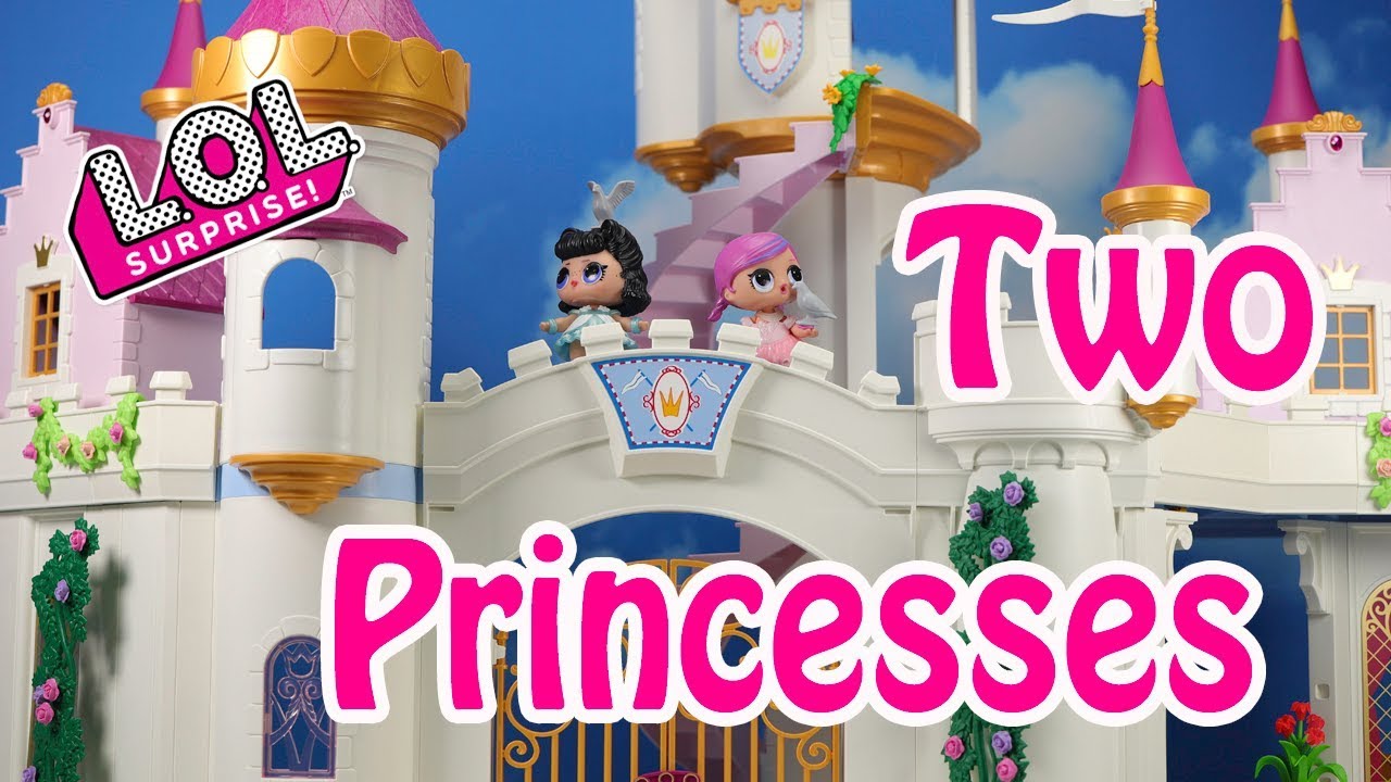 👸🏰 LOL Surprise Dolls Go Camping and Read a Princess Story Stop Motion ...