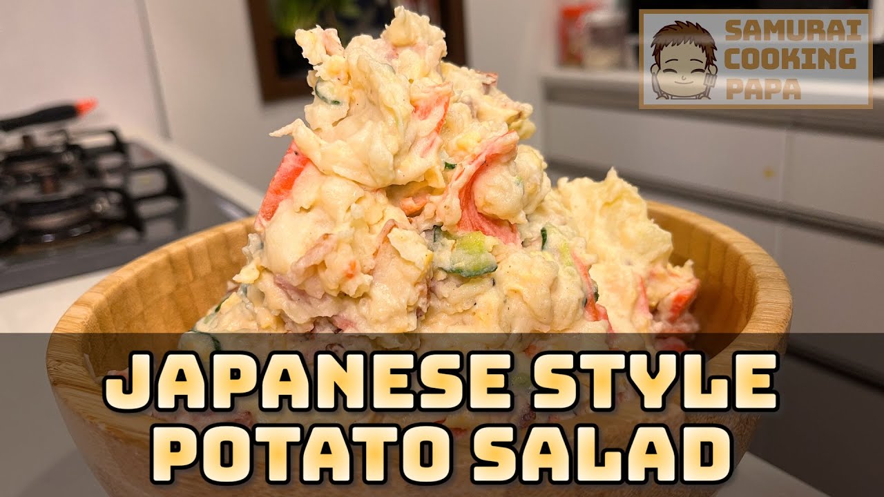 How to make Japanese style potato salad by Japanese home cooking ...